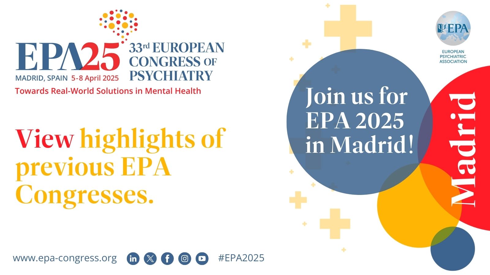 Past and Future Congresses | EPA 2025
